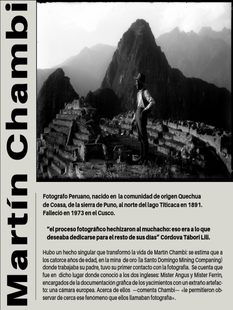 Martin Chambi | PDF | Arte