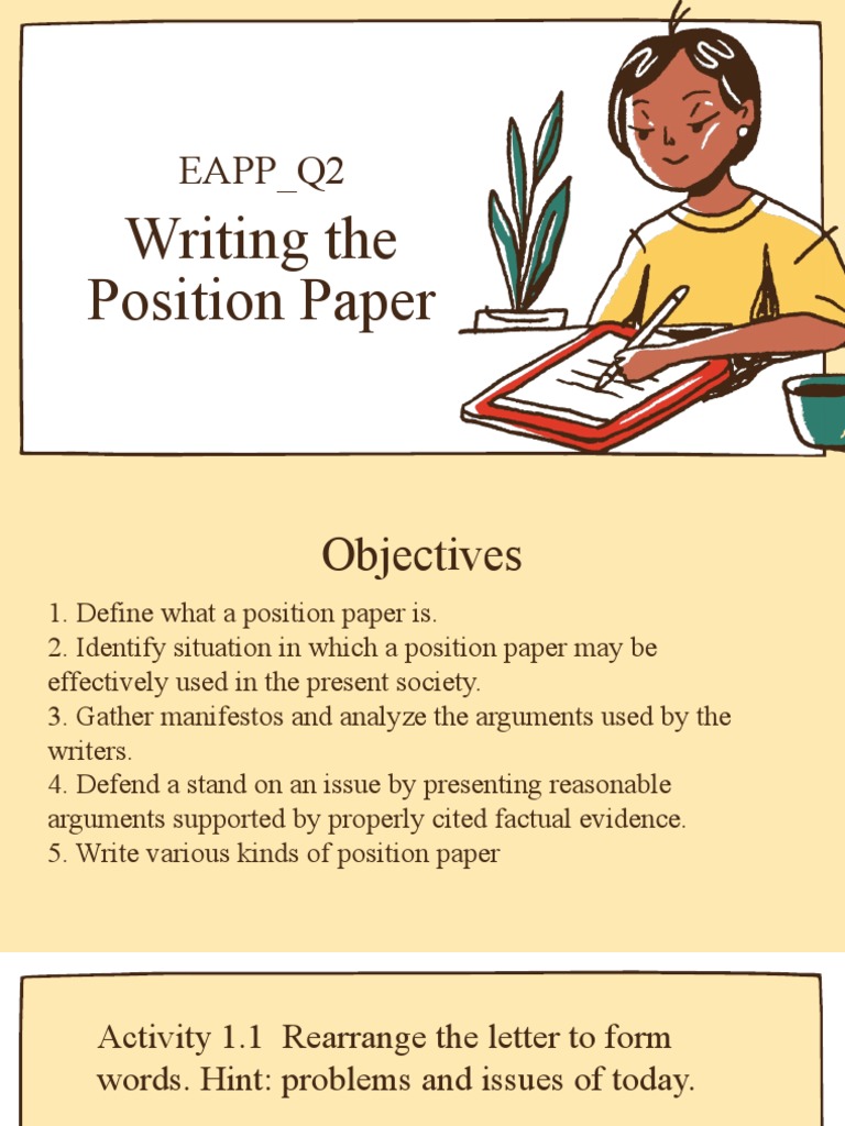 EAPP_Q2_Writing-Position-Paper_Lesson-1 (1) | PDF