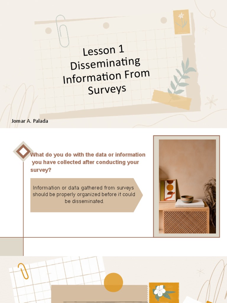 EAPP Module 8 Lesson 1 | PDF | Chart | Pie Chart
