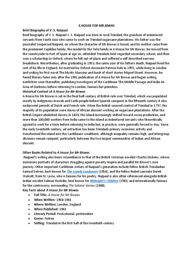 Ahouse For MR - Biwas | PDF