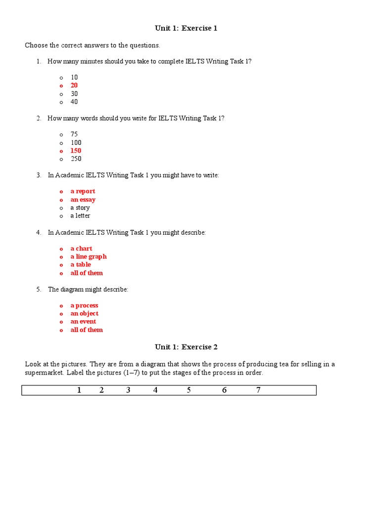 Unit 1 - Writing | Download Free PDF | Banana | Tea