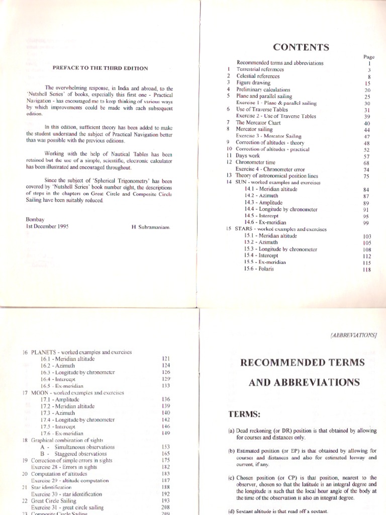 Practical Navigation - Subra PDF | PDF