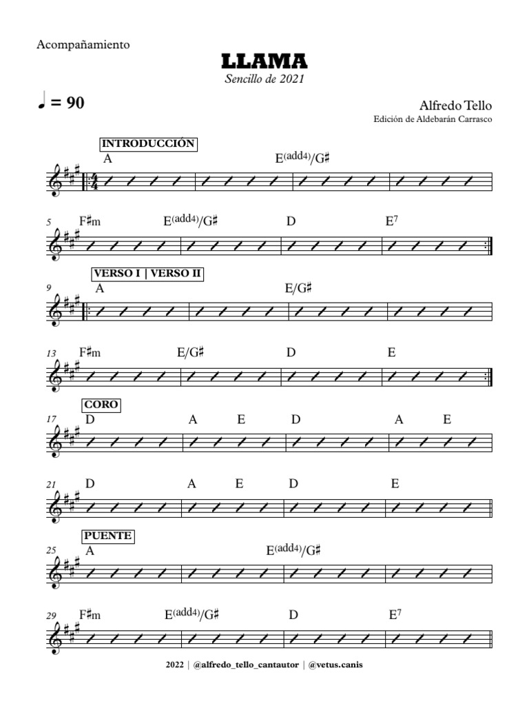 Llama Alfredo Tello | PDF