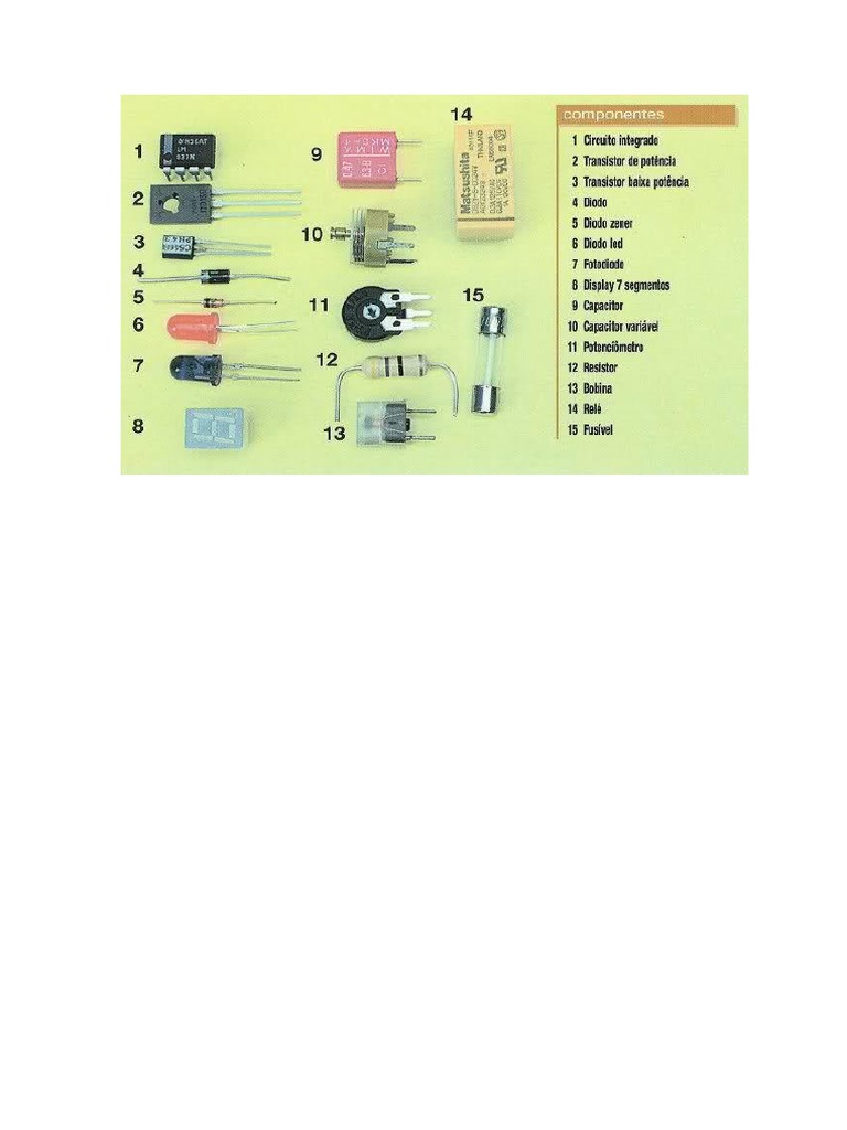 Componentes Electronicos PDF | PDF