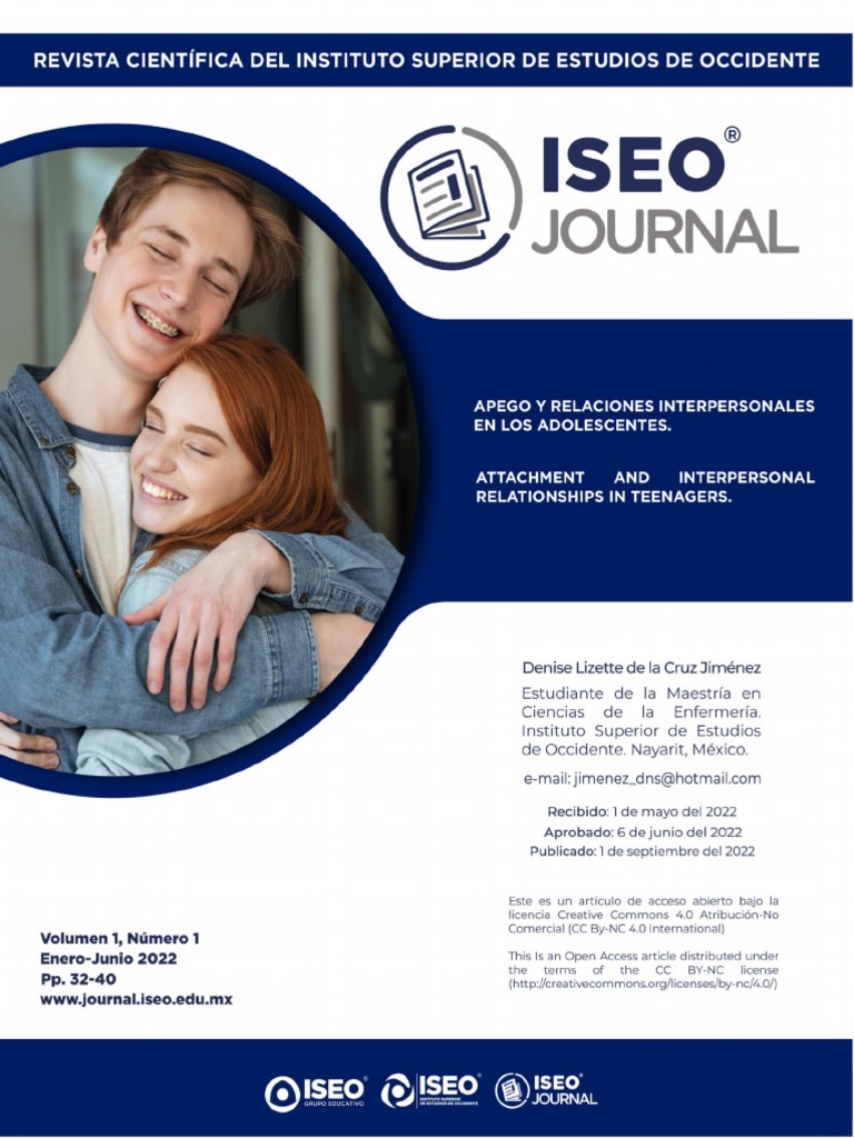 Revista Iseo Journal Vol. 1 Actualizado 33 41 PDF | PDF