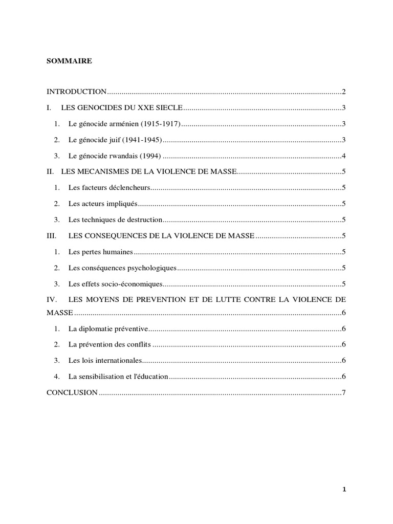 Les Genocides Du Xxe Siecle Pdf Pdf Génocide Arménien Génocide