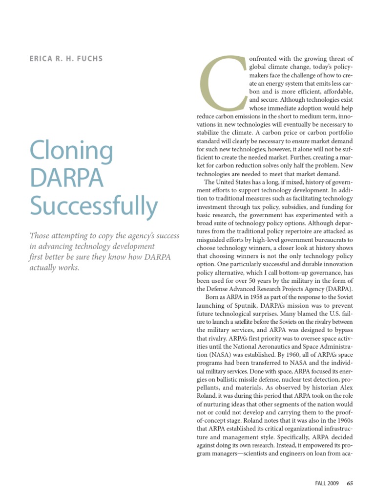 FUCHS (2009) Cloning DARPA SUCCESFULLY - PDF | PDF