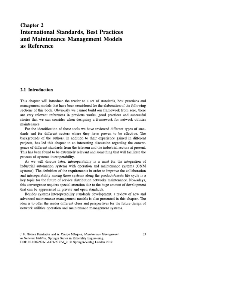 International Standars An Best Practices PDF | PDF