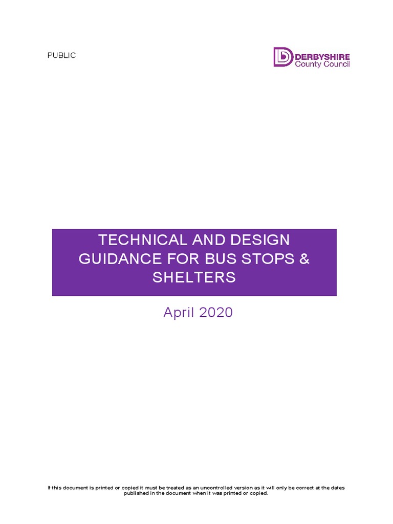 technical-and-design-guidance-for-bus-stops-and-shelters.pdf | PDF ...