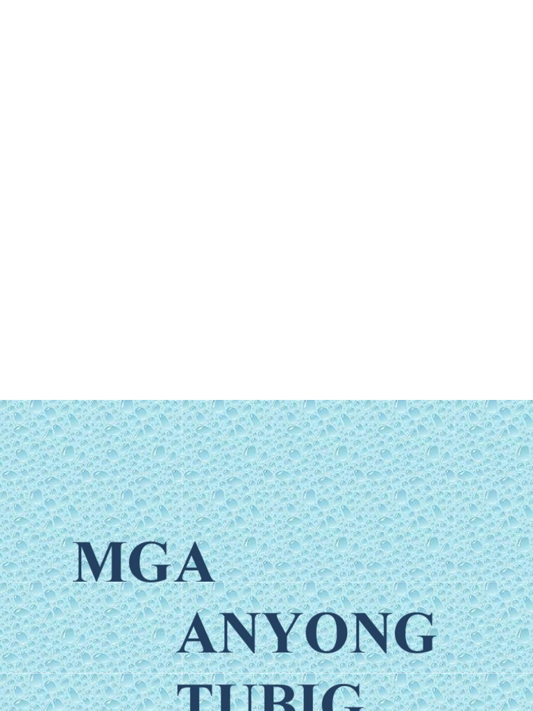 Anyong Tubig.pptx | PDF