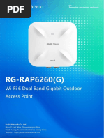 RG-RAP2260 (G) Datasheet 20241101 | PDF | Ieee 802.11 | Wi Fi