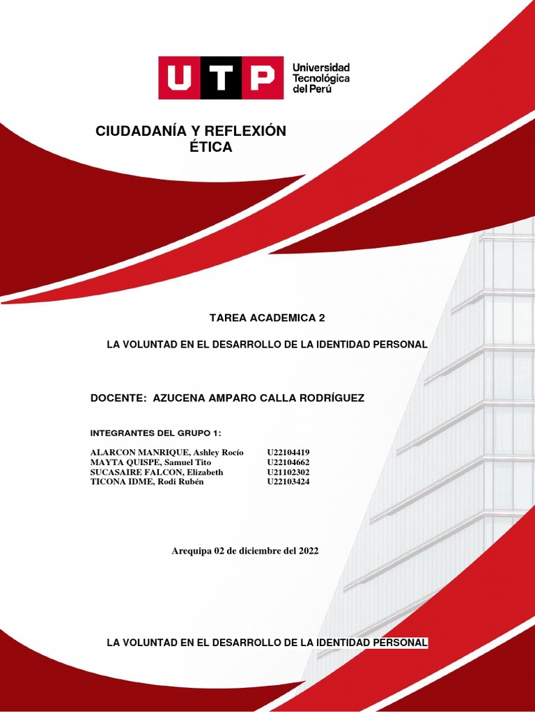 Ensayo Ciudadania Etica Ta2 | PDF