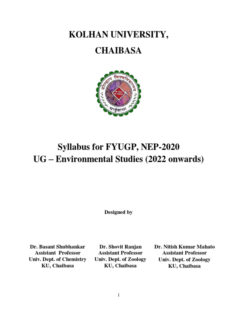 Environmental Studies - VAC-10 | PDF | Technology & Engineering