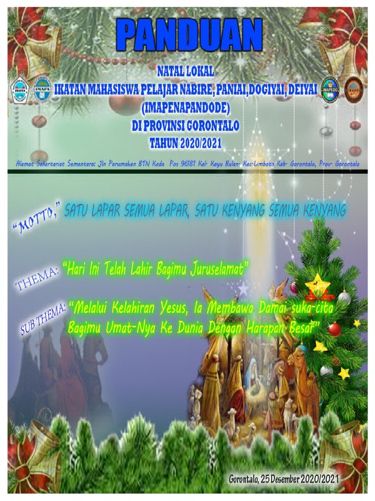 Susunan Acara Natal Lokal 1 | PDF