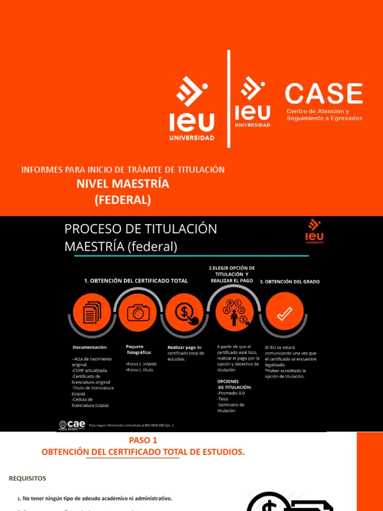 Titulacion Maestria Federal PDF | PDF