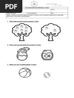 Dictado Letra P | PDF