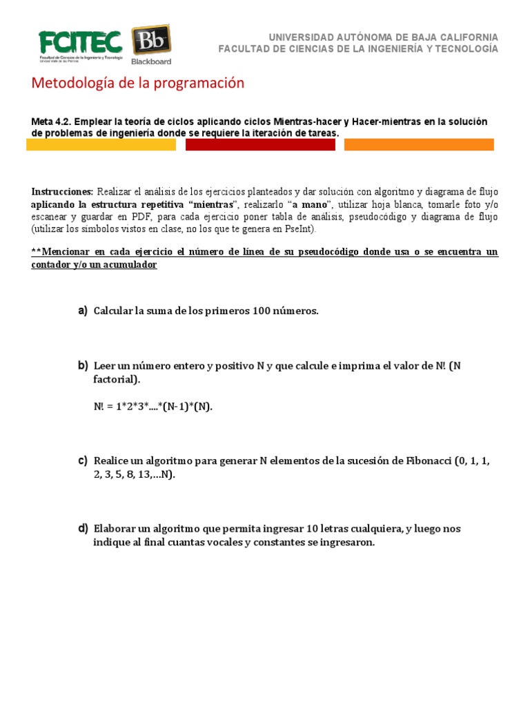Meta 4.2 - Ejercicios - de - Cierre | PDF
