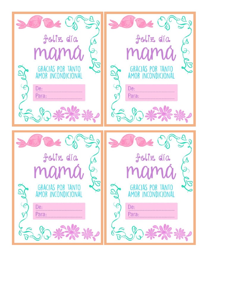 Día De La Madre Pdf