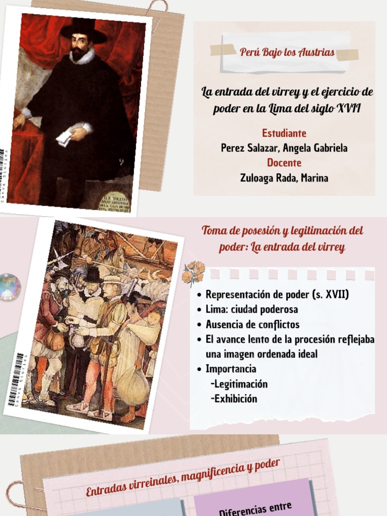 La Entrada Del Virrey PDF | PDF