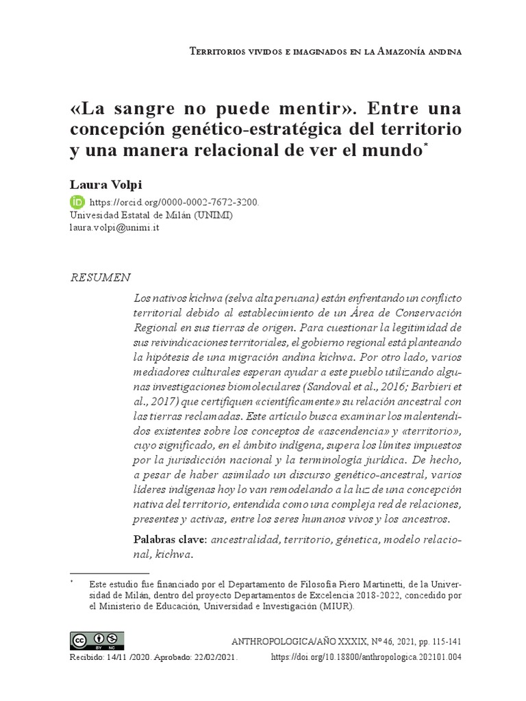 Caso Kecwha Lamas PDF | PDF | Adn mitocondrial | Adn