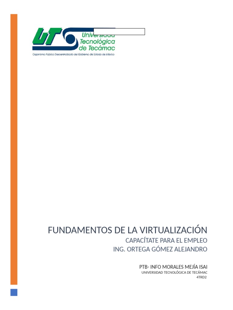 4TRD2 Fundamentos de Virtualizaci N PDF | PDF | Informática | Tecnología