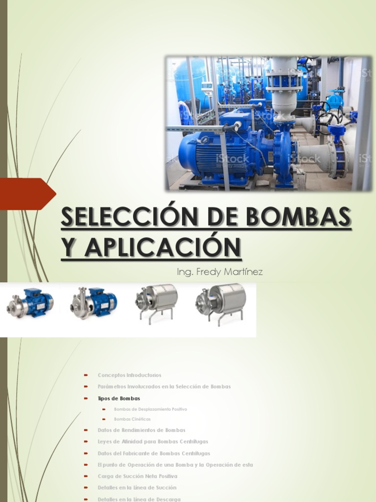 Bombas de Desplazamiento Positivo PDF | PDF | Bomba | Turbomaquinaria