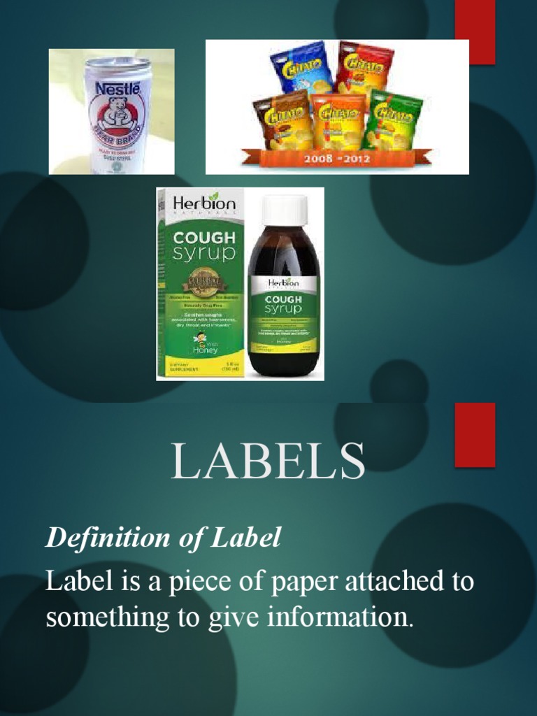 Understanding Product Labels and Their Importance | PDF