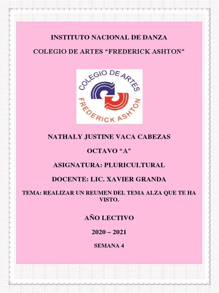 El Alza: Danza Ecuatoriana Tradicional | PDF