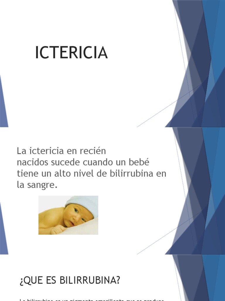Ictericia en Recién Nacidos: Causas y Tratamientos | PDF