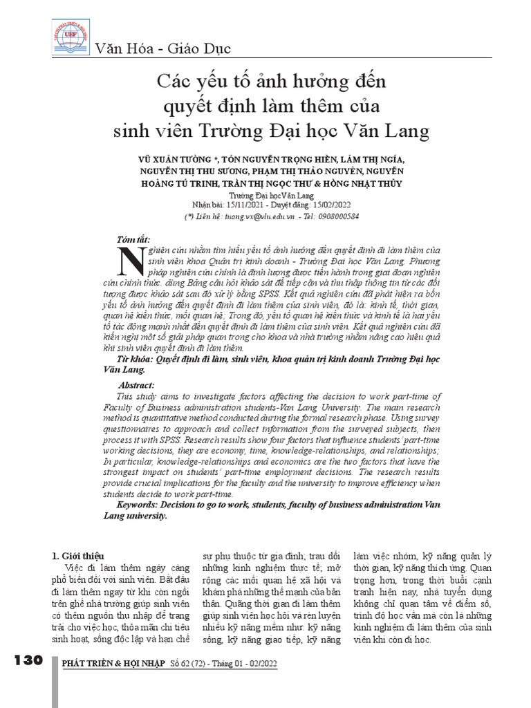 Cac Yu T NH HNG DN Quyt DNH Lam PDF | PDF