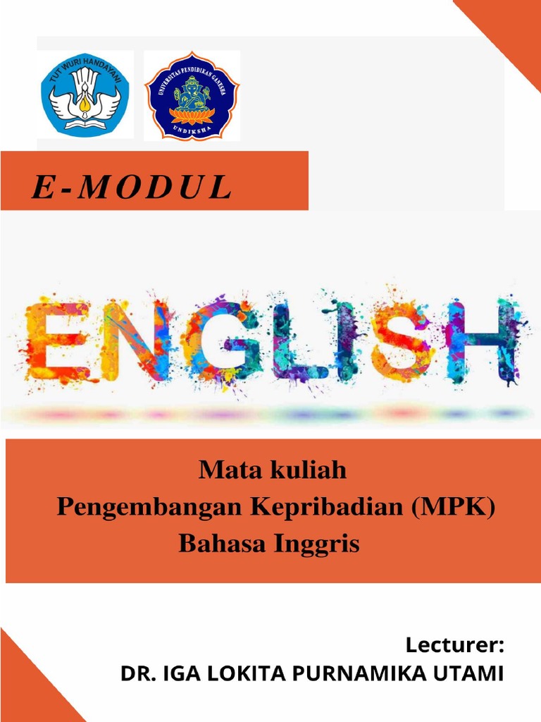 E-Modul Bahasa Inggris MPK | PDF