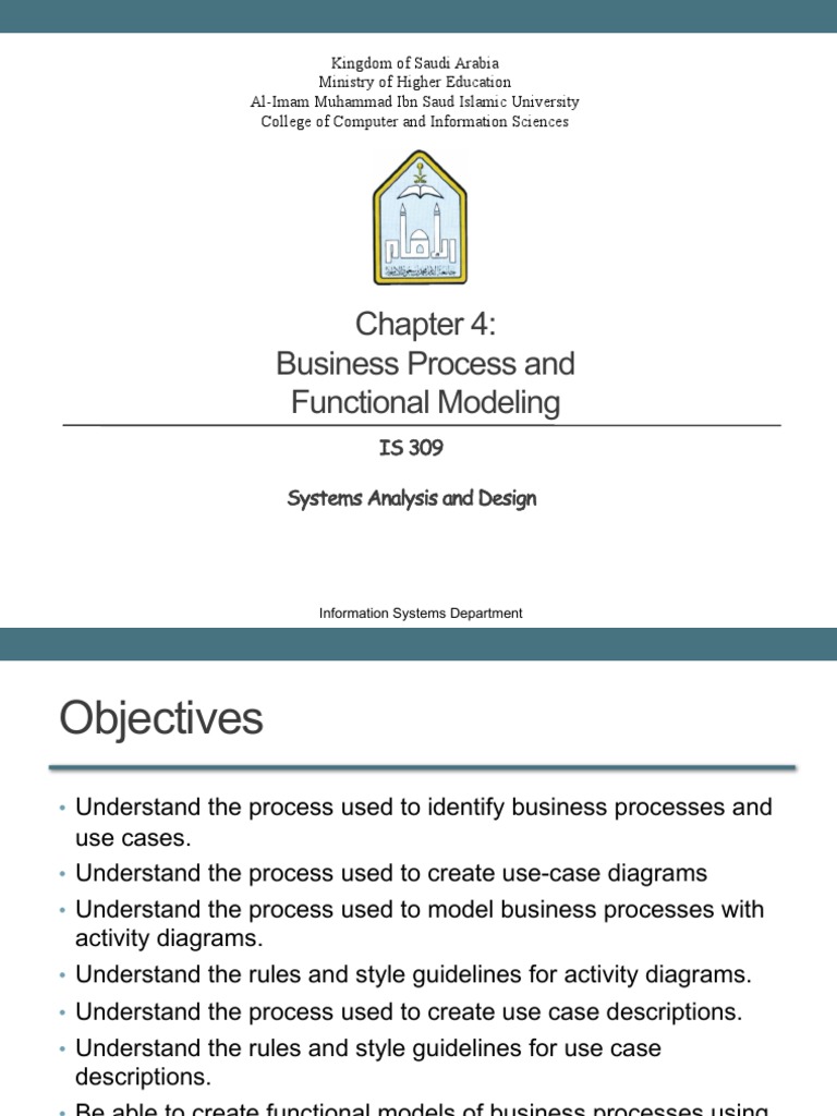 Ch04-Business Process and Functional Modeling PDF | PDF