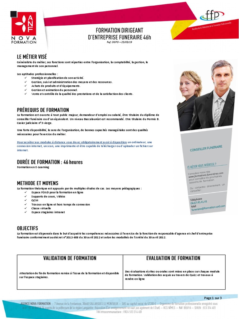 Nova - Plan Full Foad de 46h 2019 PDF | PDF