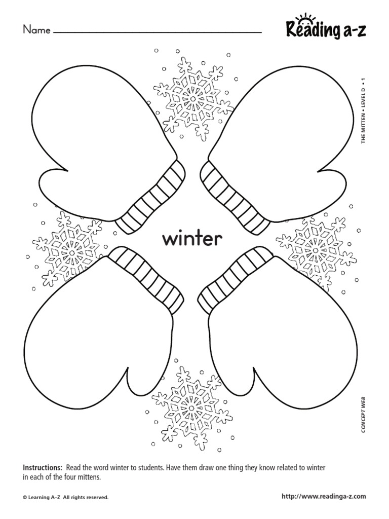 the mitten_worksheet | PDF