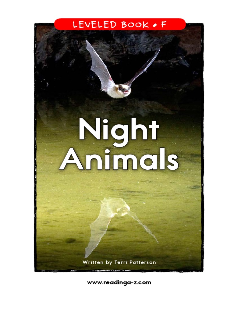 Raz lf38 Nightanimals PDF | PDF
