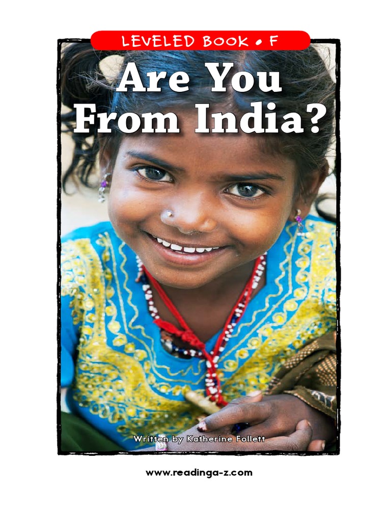 Raz lf38 Areyoufromindia PDF | PDF