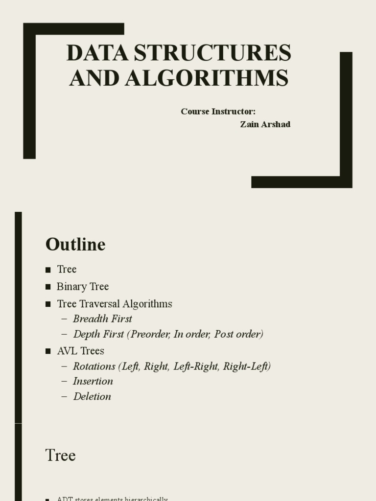 Dsa Lec 12-13 Avl Trees | PDF