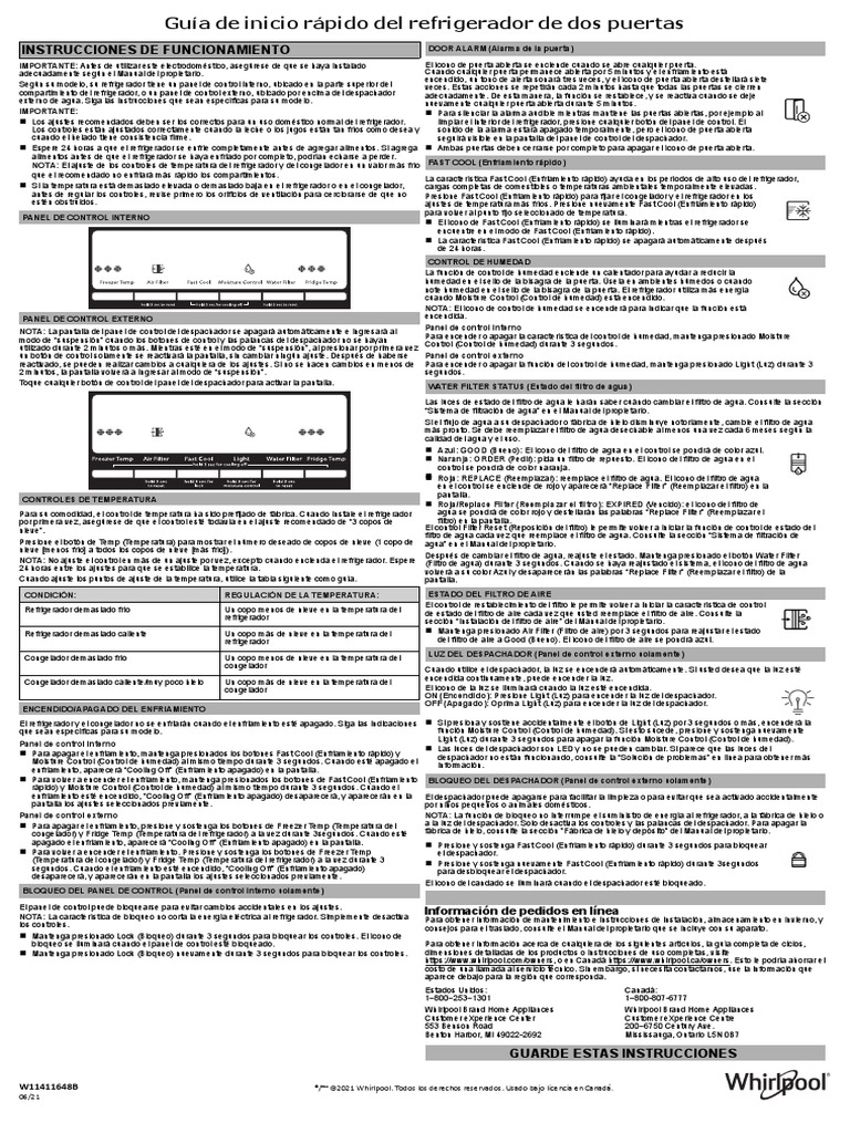 Manual de Referencia Rapida w11411648 Revb PDF | PDF