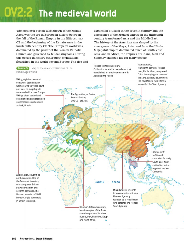 1.3 The Medieval World Retroactive Textbook Extract.pdf | PDF