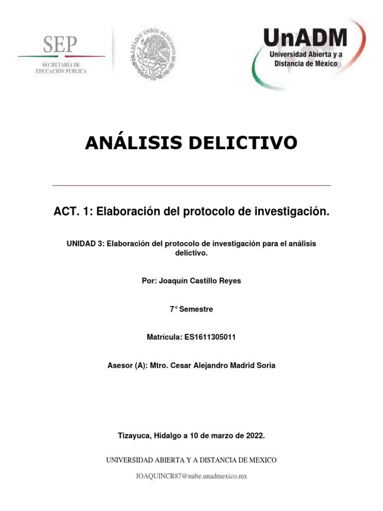 And U3 A1 Rejc | PDF