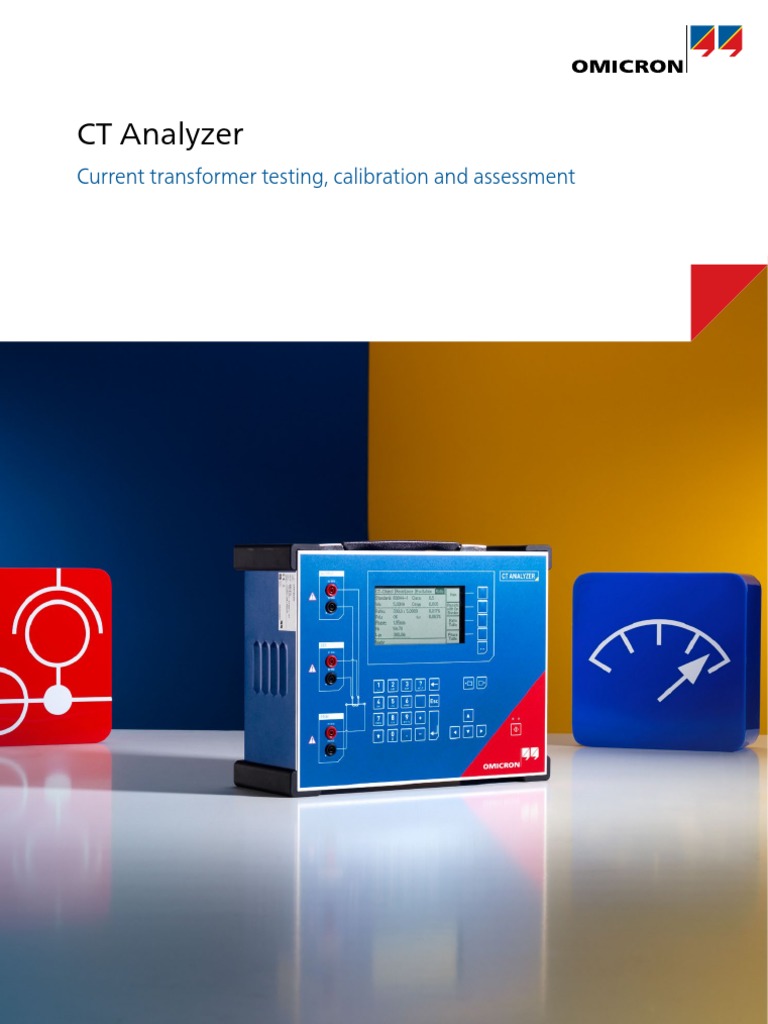 CT Analyzer Brochure ENU PDF | PDF | Transformer | Electrical Engineering
