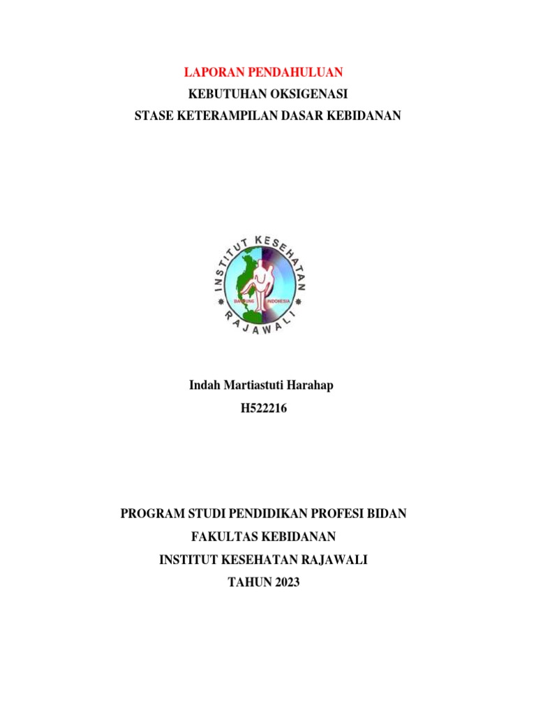Laporan Pendahuluan KDK - Indah Martiastuti Harahap - H522216 - Profesi Kebidanan PDF | PDF
