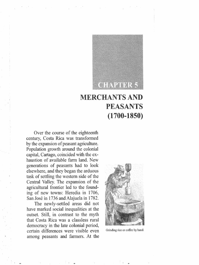 HOCR Chapter 5 Merchants and Peasants (1700-1850) PDF | PDF