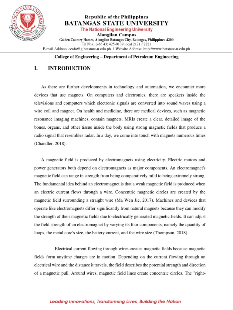 Lab Report Sample | PDF | Technology & Engineering