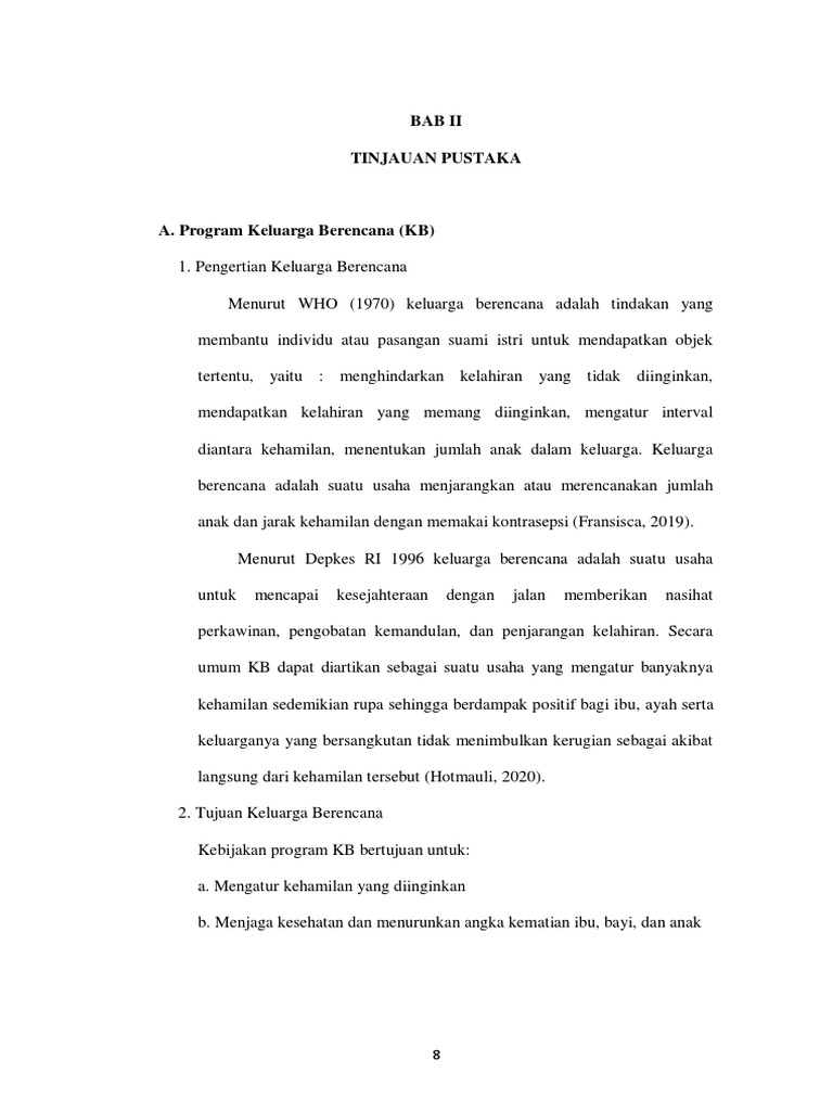 Keluarga Berencana | PDF