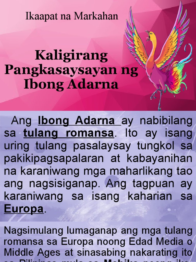 Ibong Adarna Week1 | PDF