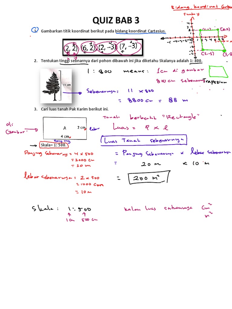 QUIZ BAB 3 Matematika 5 | PDF