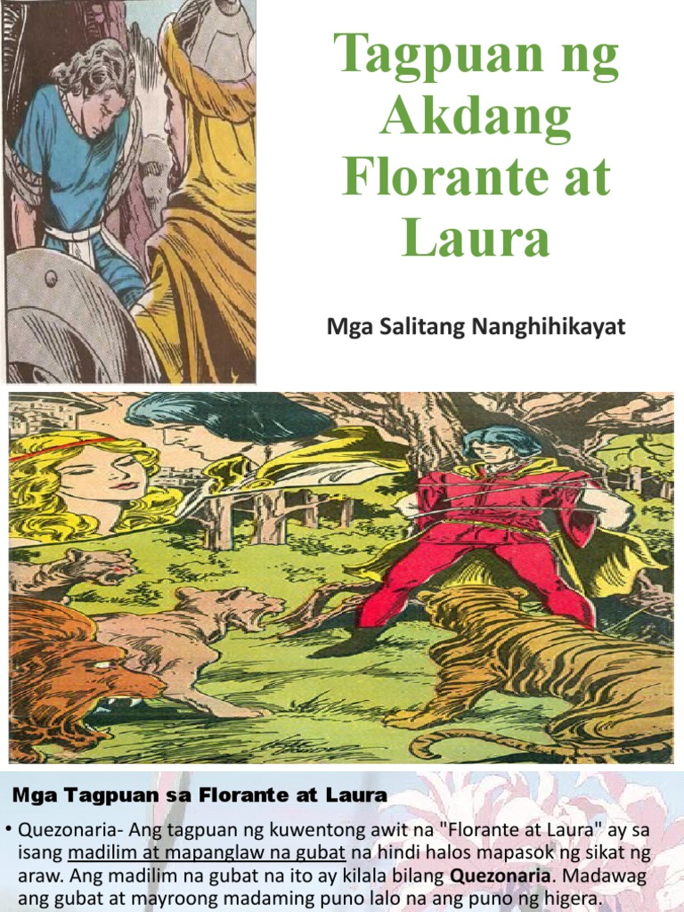 Tagpuan NG Akdang Florante at Laura | PDF