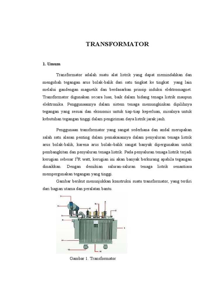 Materi 2 TTL - Transformator | PDF
