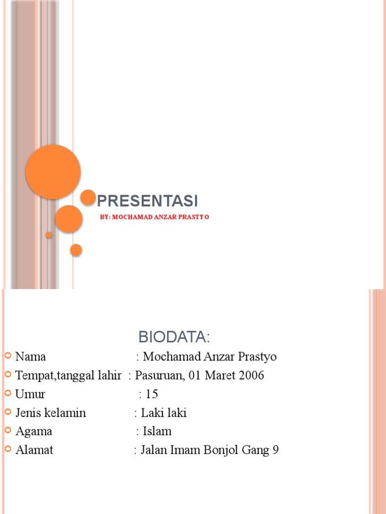 Presentasi | PDF